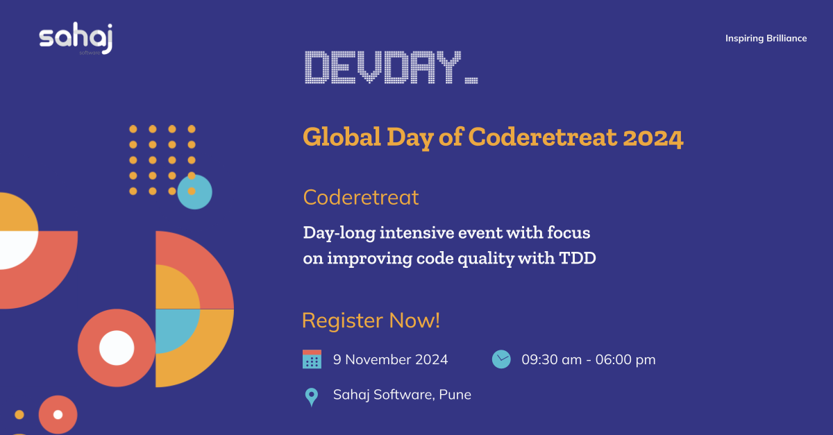 Global Day of Coderetreat 2024 Sahaj Software